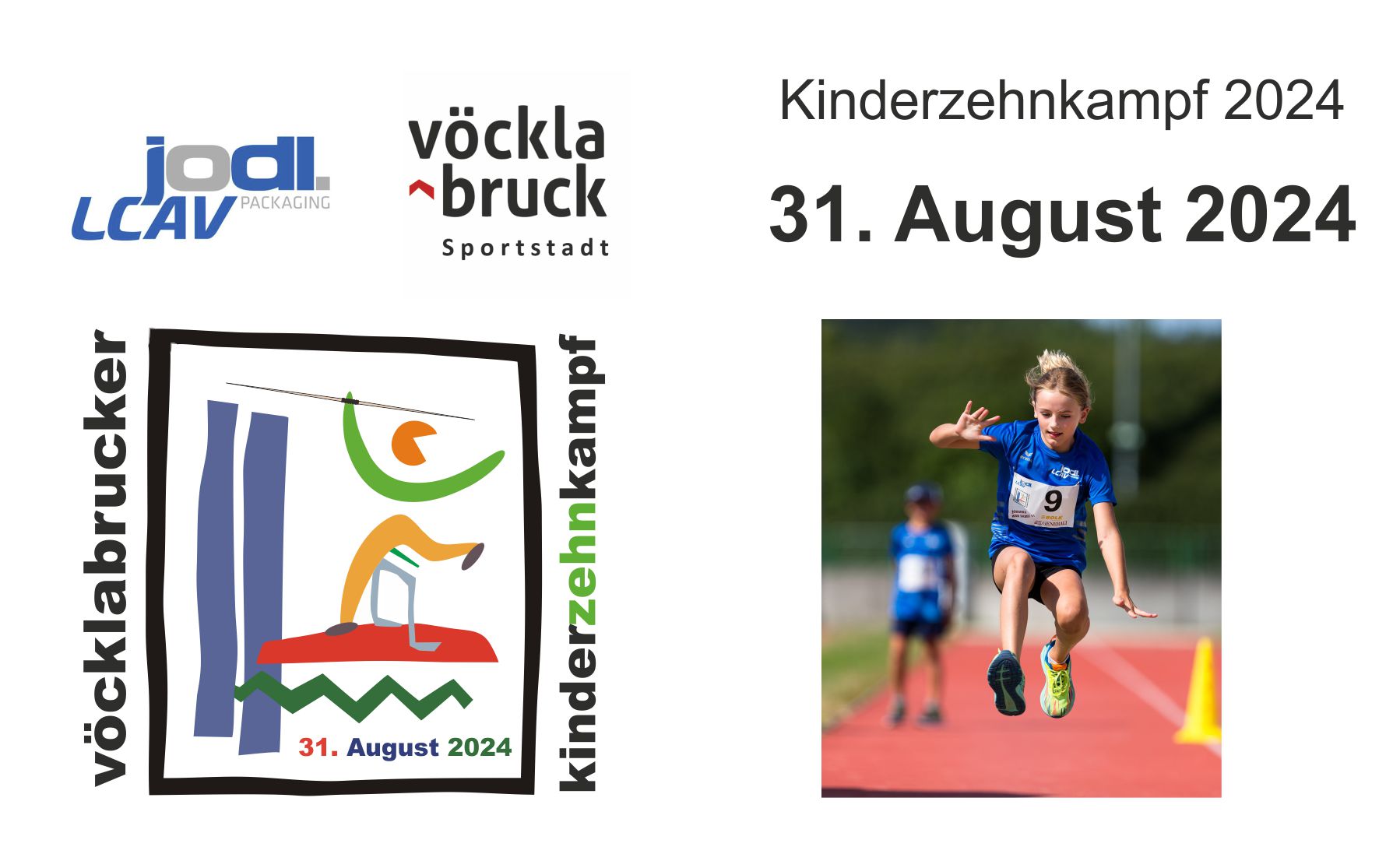 24. Vöcklabrucker Kinderzehnkampf - LCAV Jodl Packaging | Leichtathletik Club Attnang Vöcklabruck